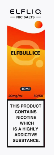 Elfbull Ice ElfLiq Nic Salt E Liquid by Elf Bar — MyShishaPen