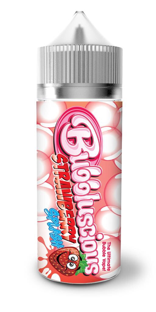 Strawberry Splash E Liquid by Bubbluscious — MyShishaPen