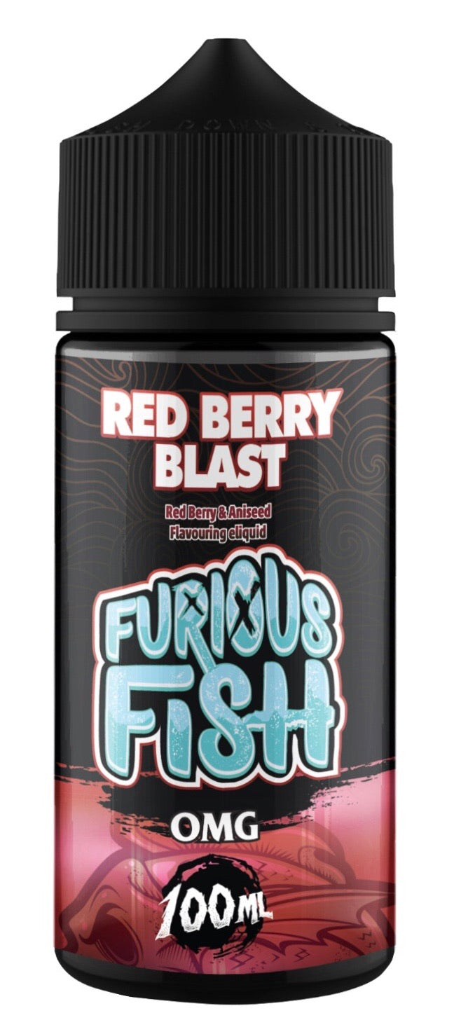 Red Berry Blast E Liquid by Furious Fish 100ml — MyShishaPen