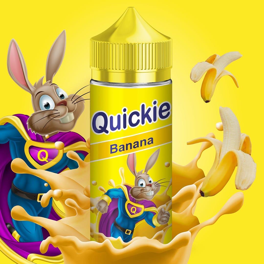 Quickie Banana Shake E Liquid By Quickie — MyShishaPen