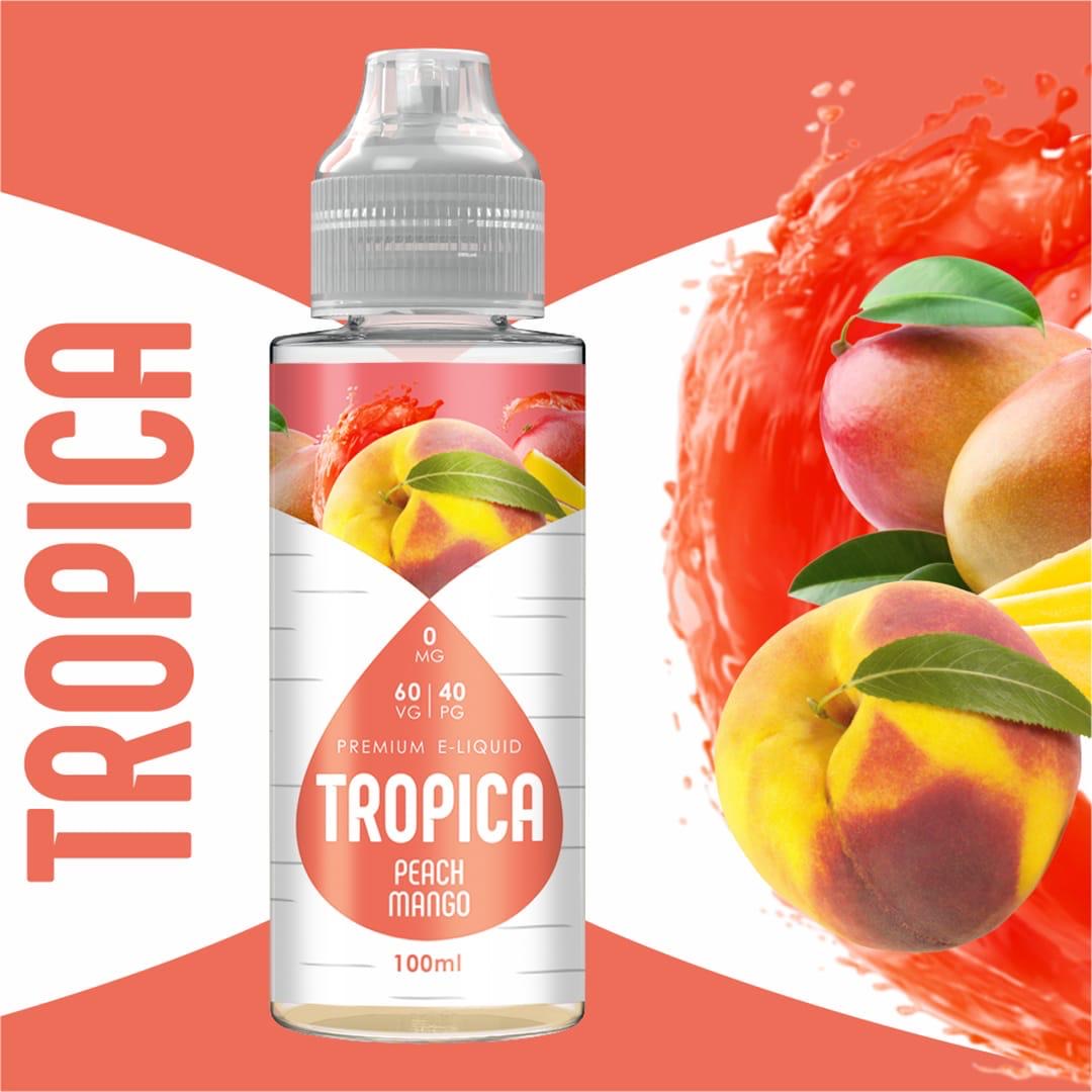 Peach Mango E Liquid by Tropica — MyShishaPen